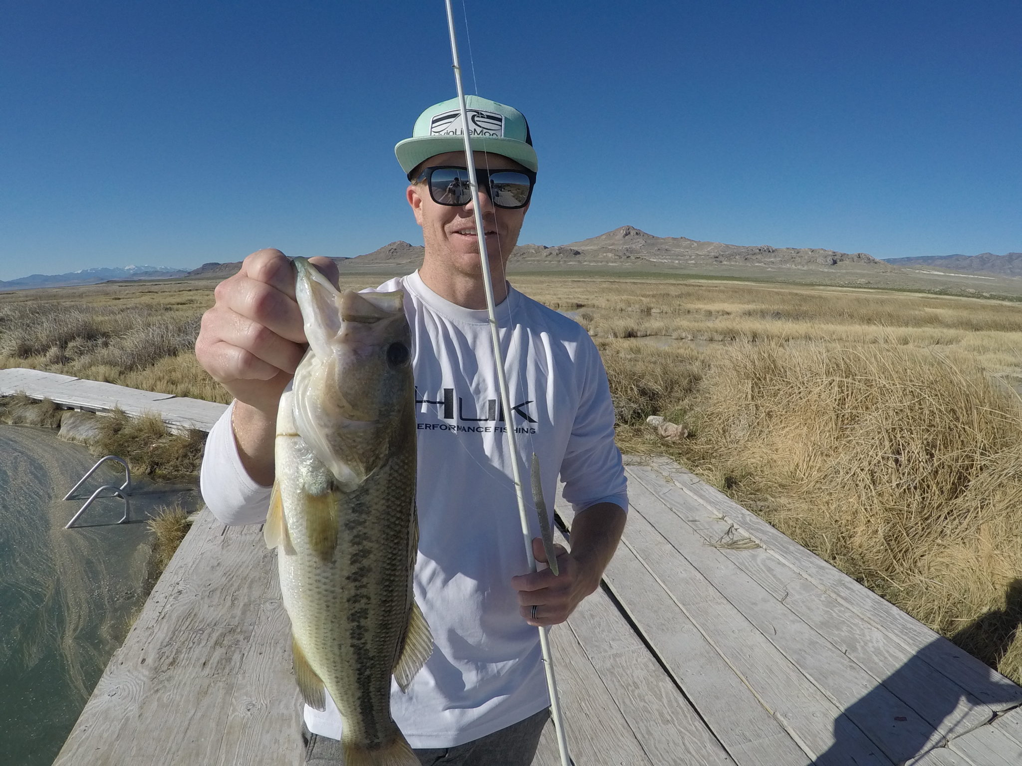 Blue Lake Utah - Bass Fishing Stand Up Paddle Board Style - Kraken Bass