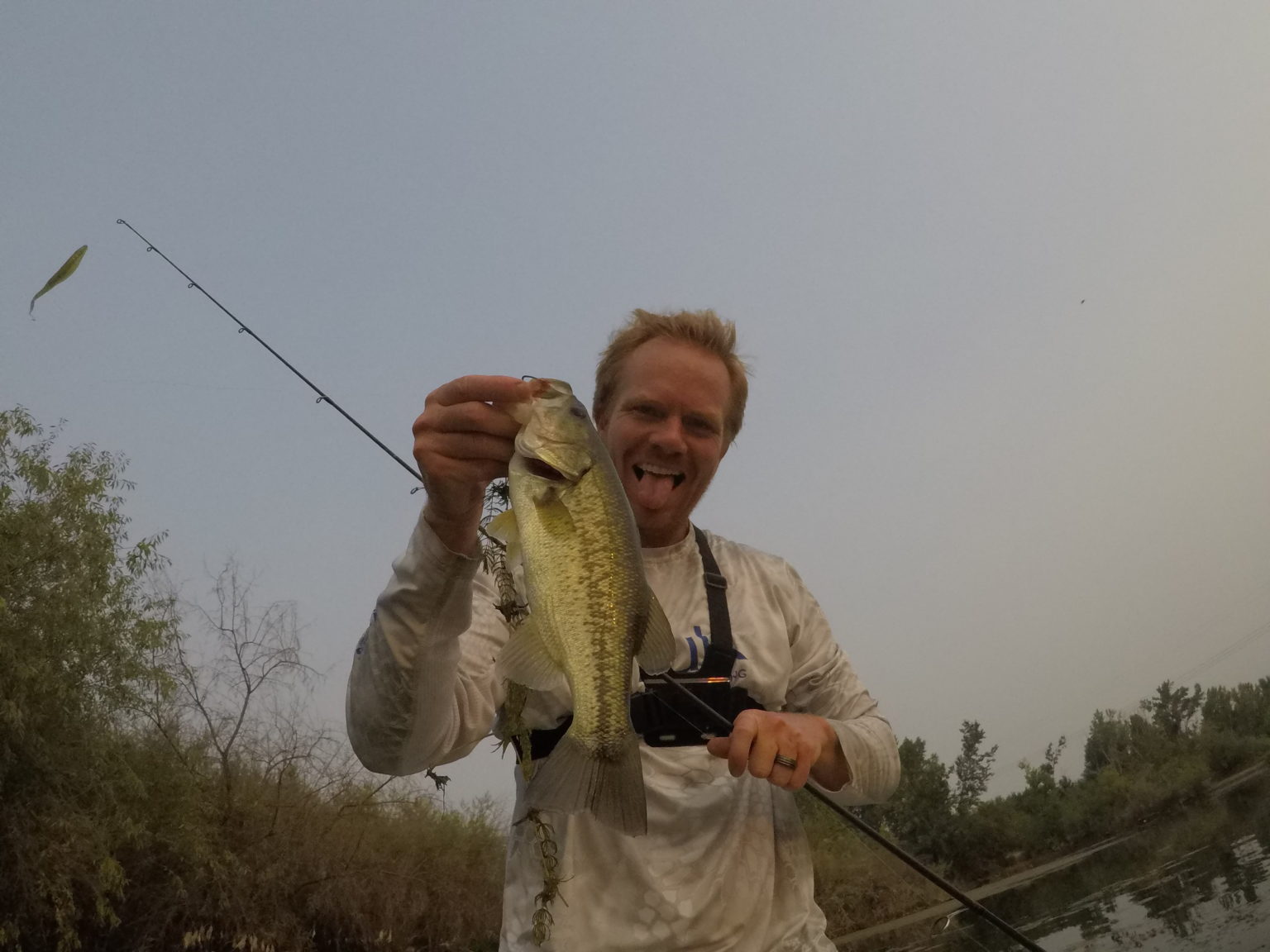 Boise Fishing Ponds - Caldwell Rotary Pond Largemouth Bass - Kraken Bass