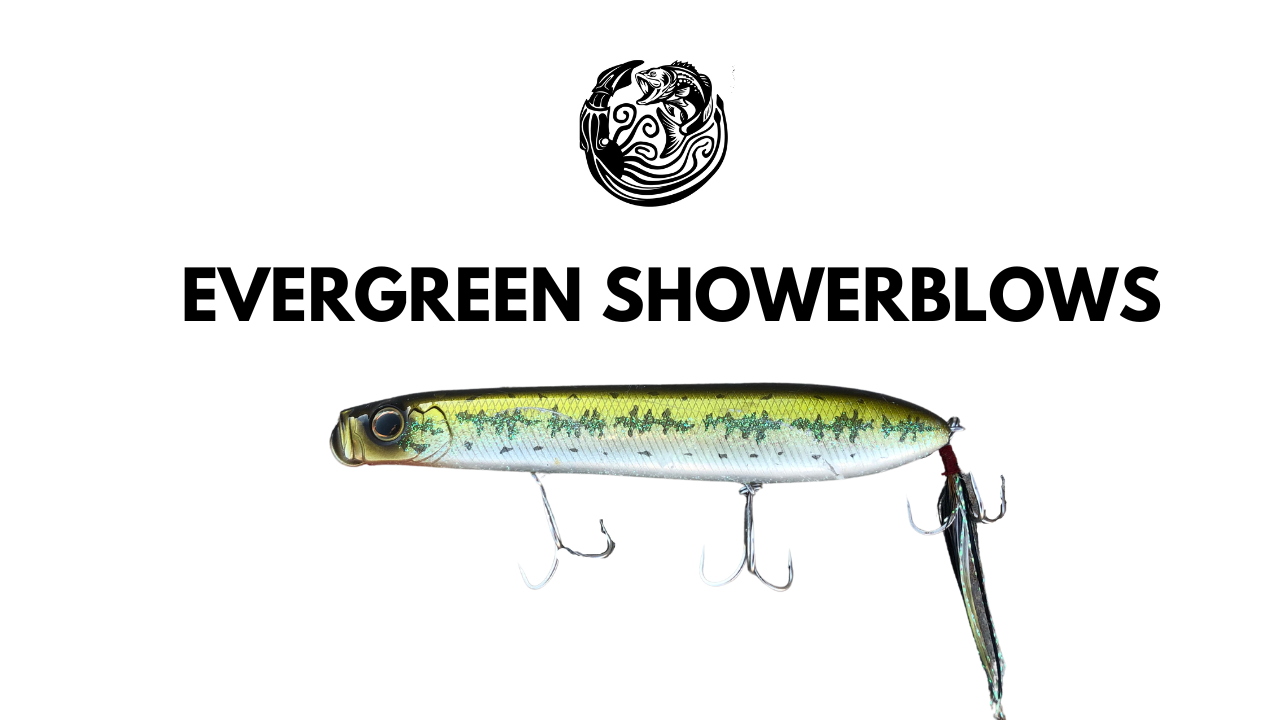 How to Fish Evergreen Shower Blows - Epic Japanese Topwater - Kraken Bass